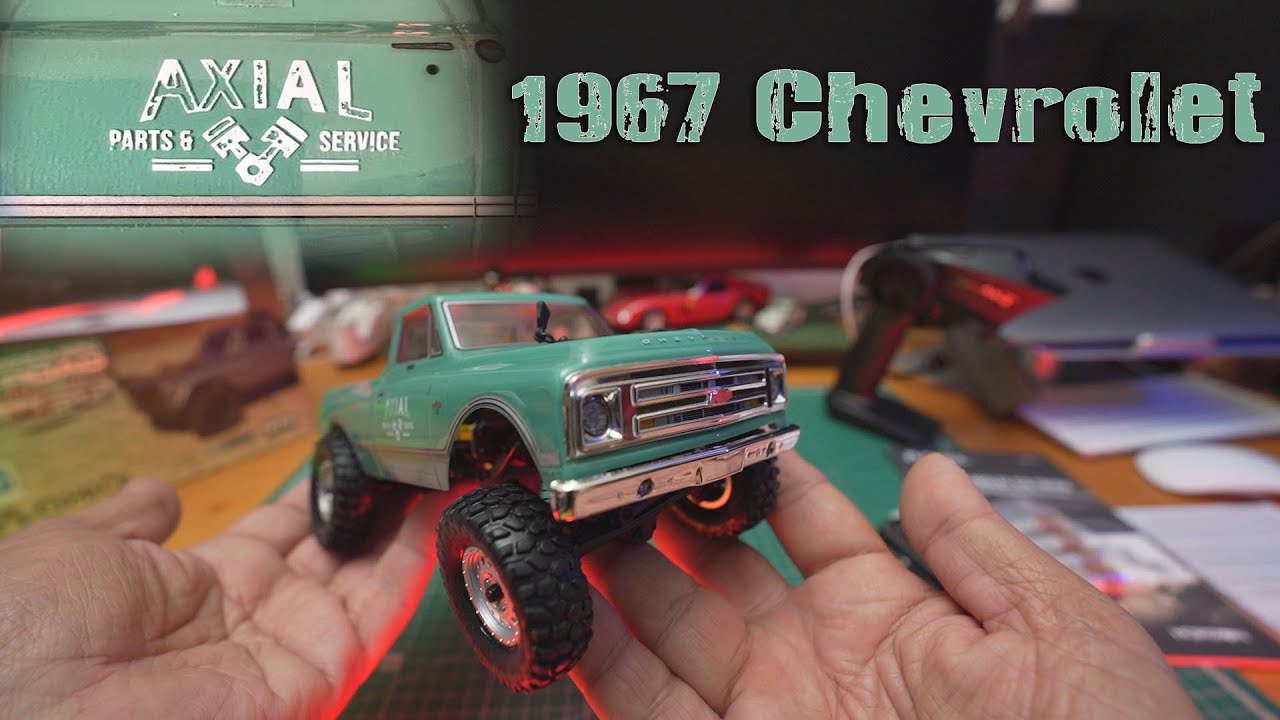 Axial SCX24 1967 Chevrolet C10 - Unboxing & first Upgrade - YouTube