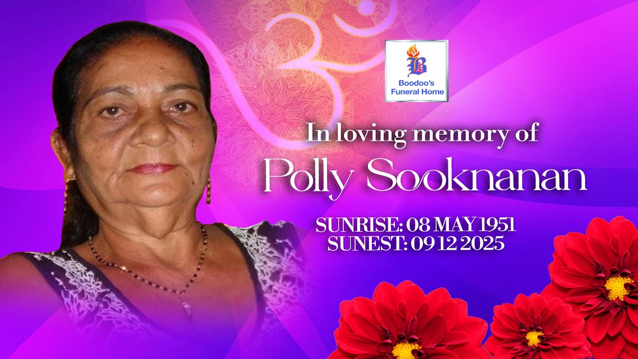 Celebrating The Life Of Polly Sooknanan - YouTube