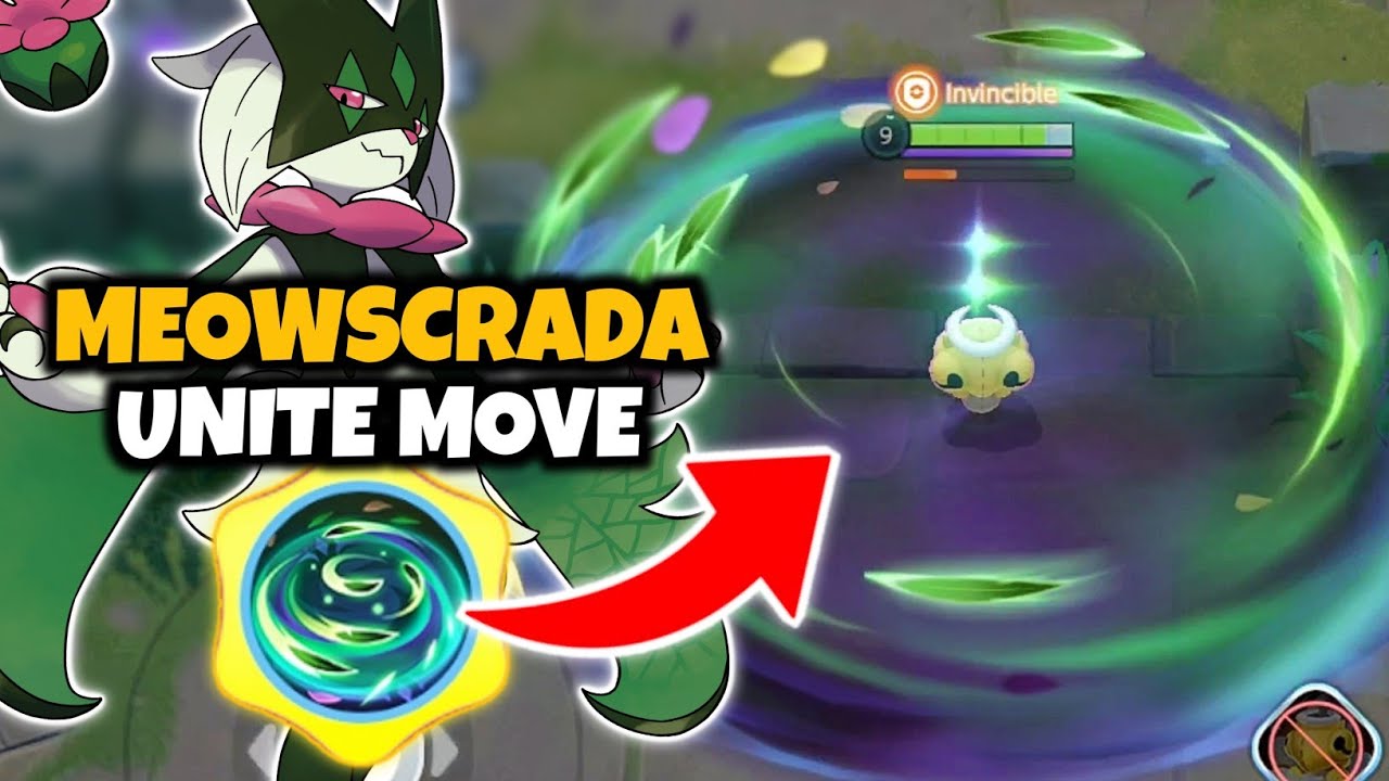 All about New Pokemon Meowscarada Unite Move - Pokémon Unite - YouTube