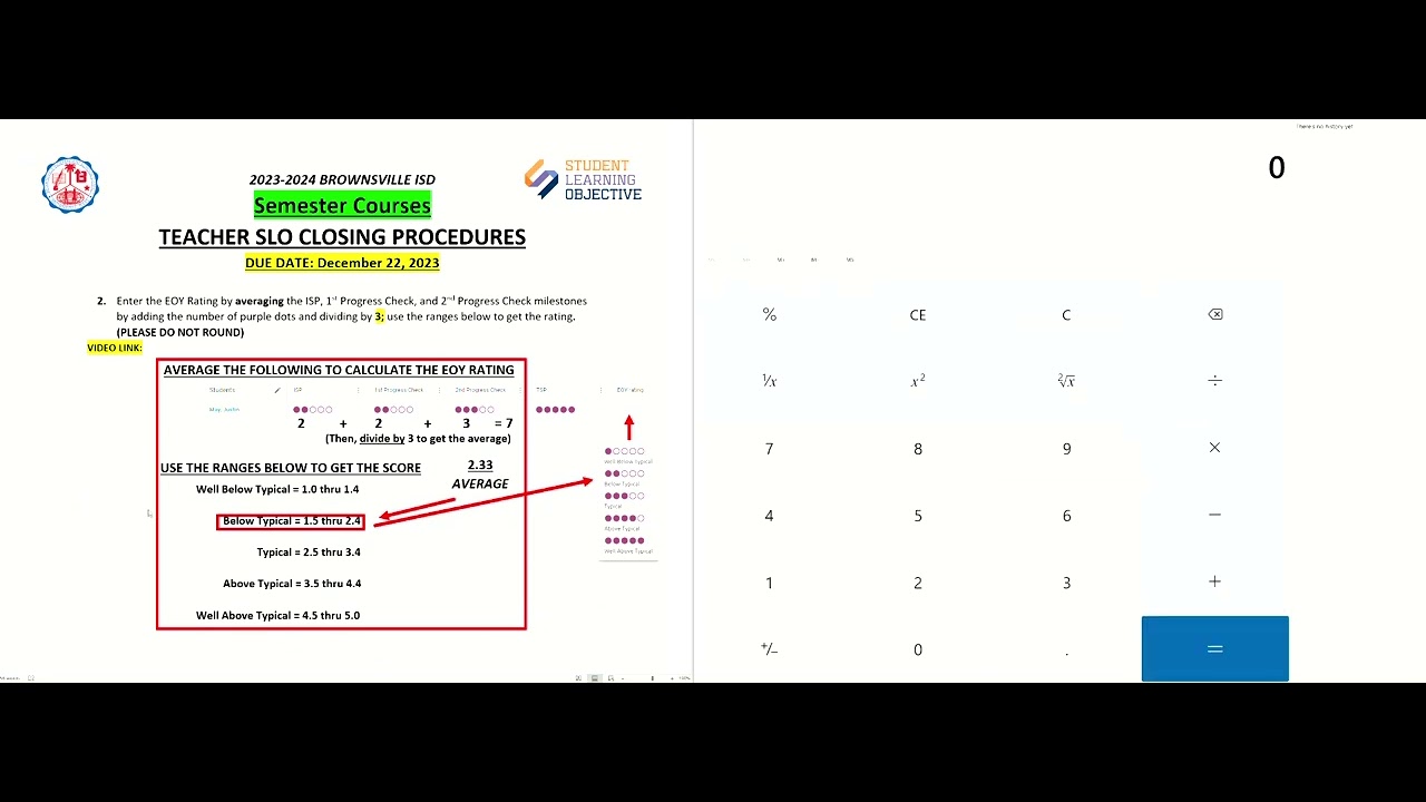 SEMESTER COURSES - CLOSING SLO Step 2 - YouTube