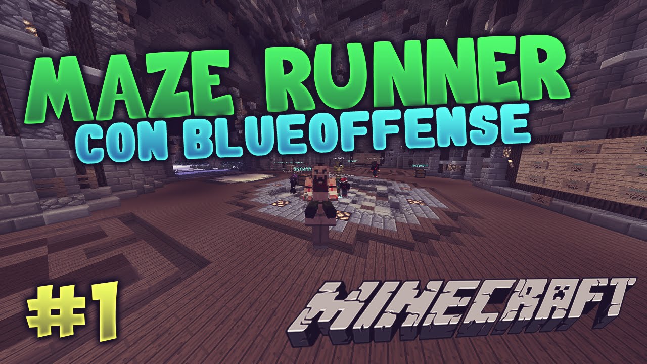 MAZE RUNNER: APROVECHA EL BUG | HARDY Y BLUEOFFENSE | Minecraft Server ...