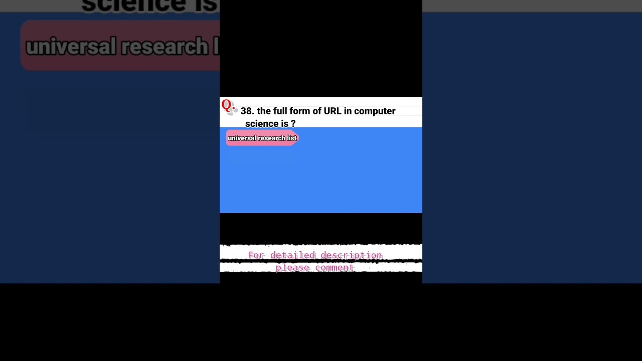 The Full Form Of URL In Computer Science YouTube the-full-form-of-url-in-computer-science-youtube