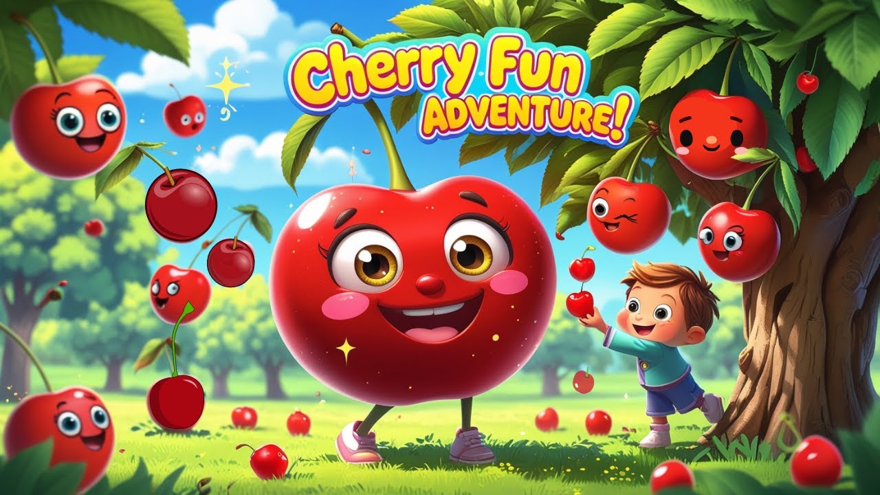 "The Cherry Song" | Fun Kids Song About Cherries! 🍒🎶 @KidTuneTales_1 ...
