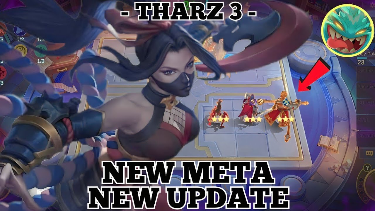 Tharz 3 - Magic Chess New Update New Meta New Strategy For Tharz Skill ...