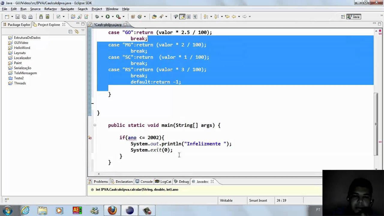 Calculo do IPA (GUJ) - YouTube