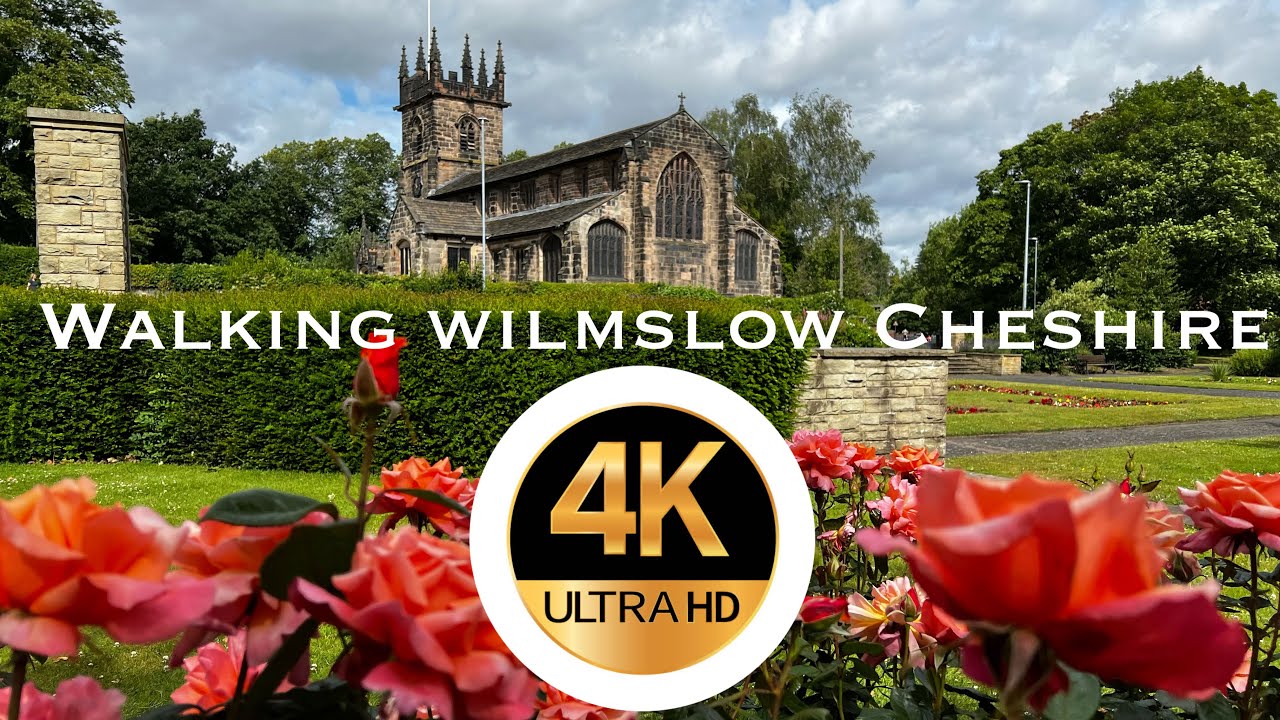 Wilmslow Cheshire walk around - YouTube