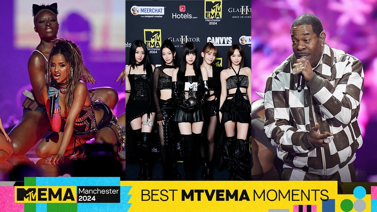 Best Moments From The MTV EMAs 2024 | MTV Celeb - YouTube
