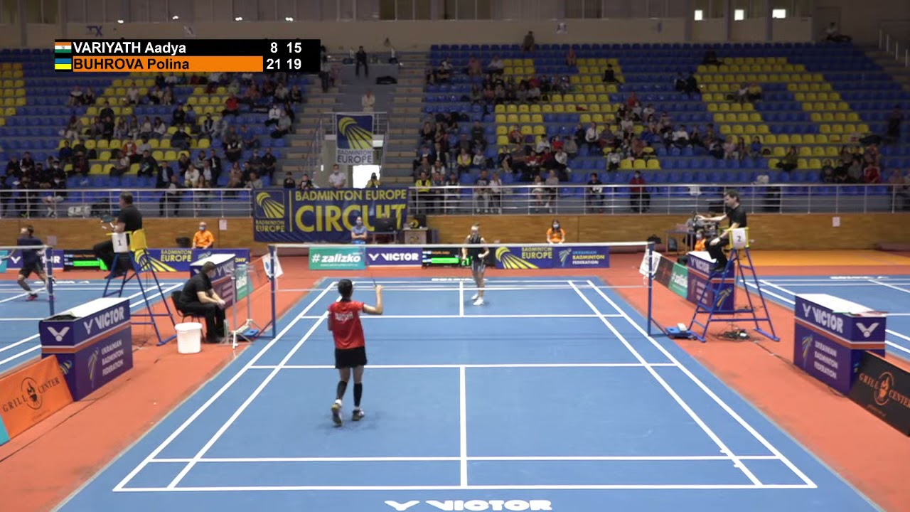 Match point - Aadya Variyath vs Polina Buhrova - WS, SF, Ukraine Int ...