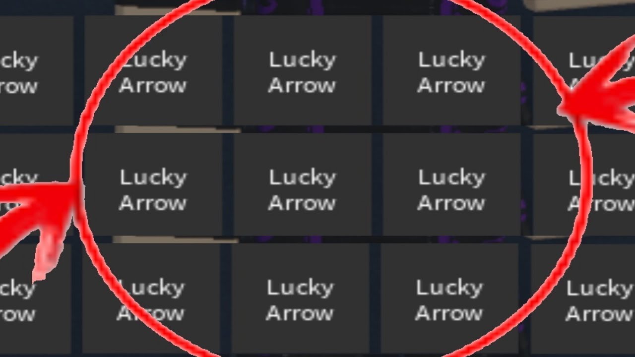 [YBA] Using 30+ Lucky arrows for halloween - YouTube