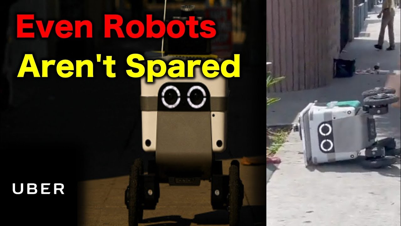 San Francisco Food Delivery Robots Are Getting Robbed - YouTube