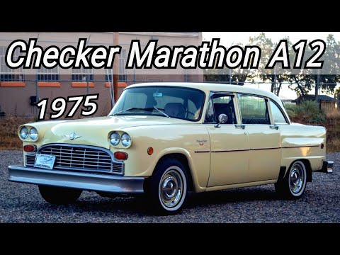"Checker Marathon A12 1975: El Icono Clásico que Marcó una Era 🚖 ...
