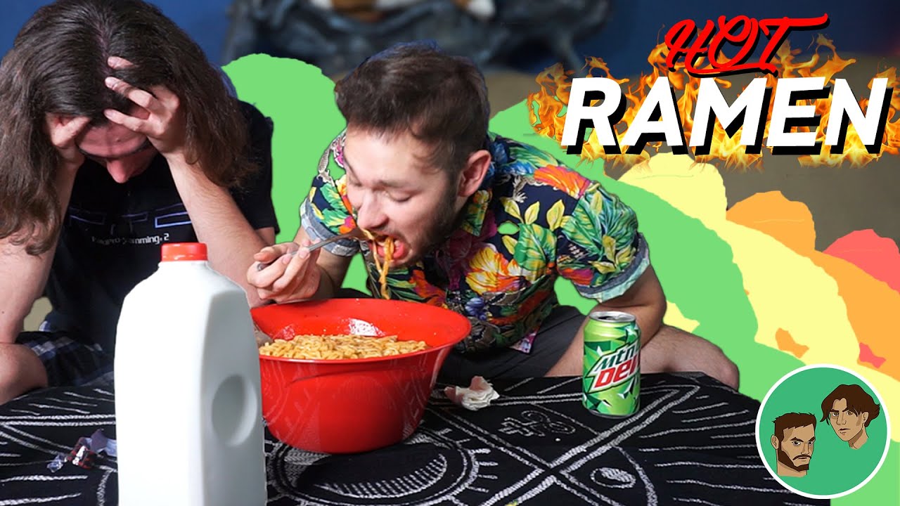 A GIANT BOWL OF THE SPICIEST RAMEN IN THE WORLD!!! (communal ramen ...