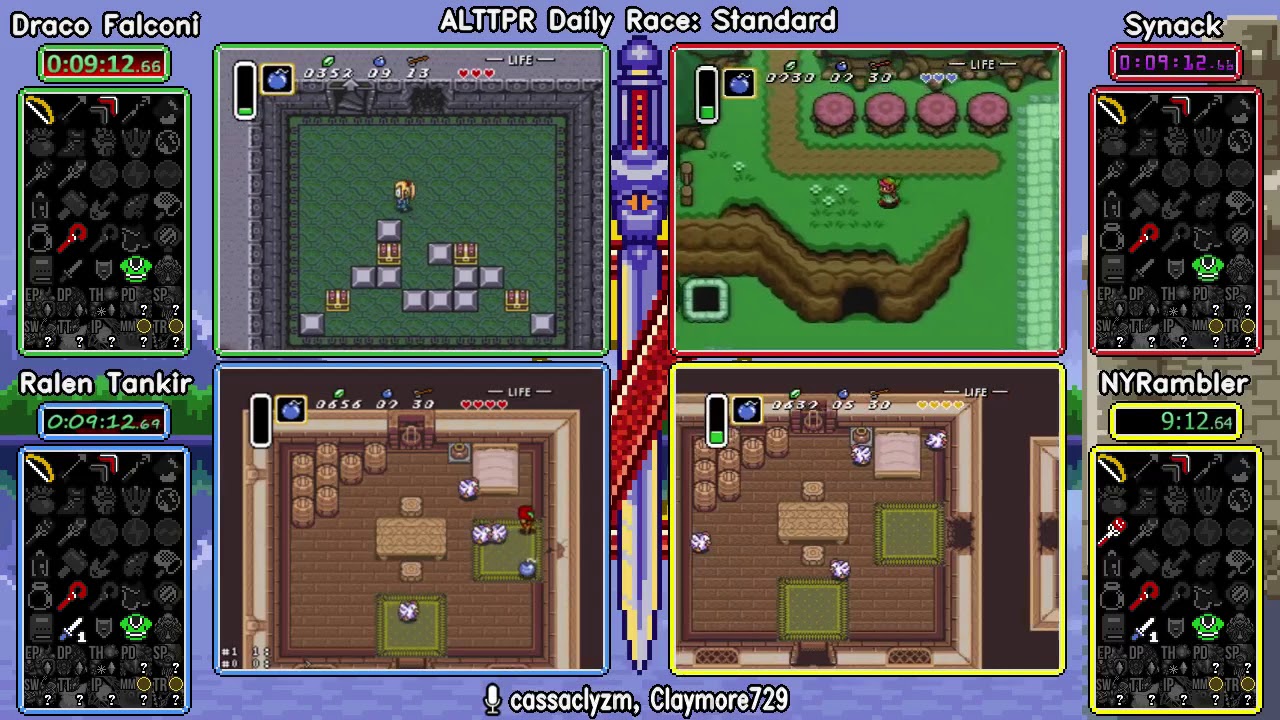 Standard 061819. ALTTP Randomizer Daily Race. - YouTube