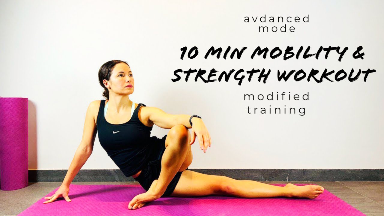 10 MIN LOWER BACK MOBILITY & STRENGTH WORKOUT | BACK PAIN RELIEF ...