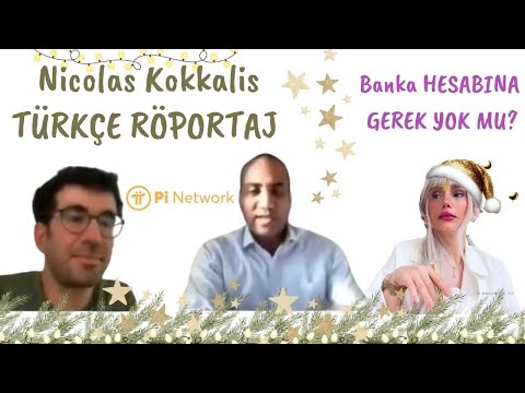 Nikolas Kokkalis Türkçe Dublaj Röportaj / Pi Network ♊️Banka Hesabı Gerekmiyor mu ?
