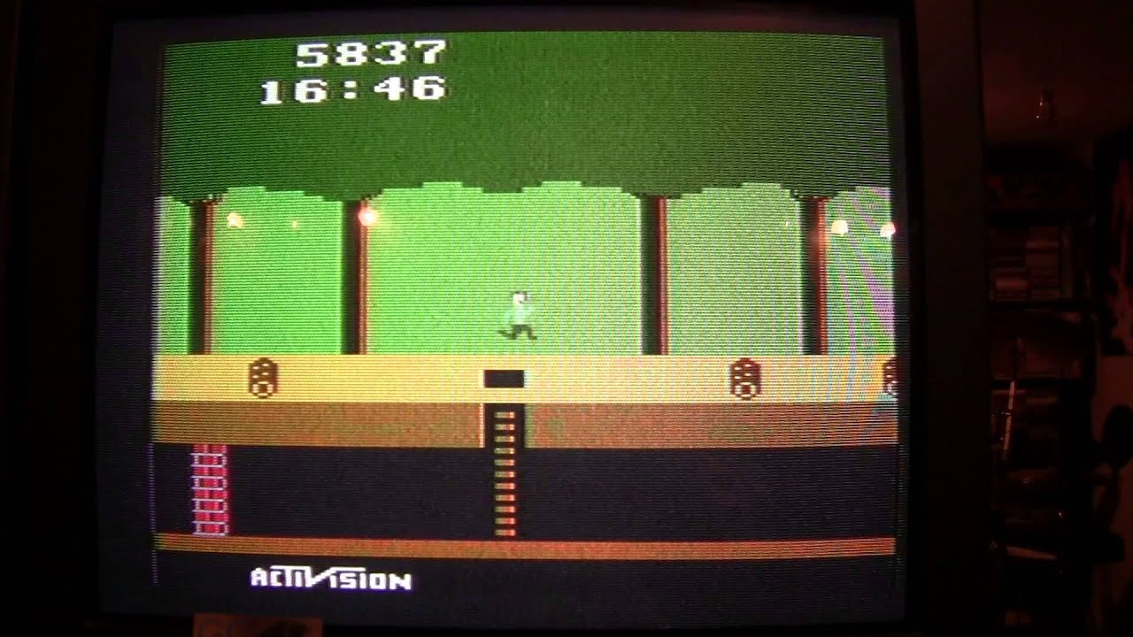 Pitfall (Atari 2600) 23,787 points - YouTube
