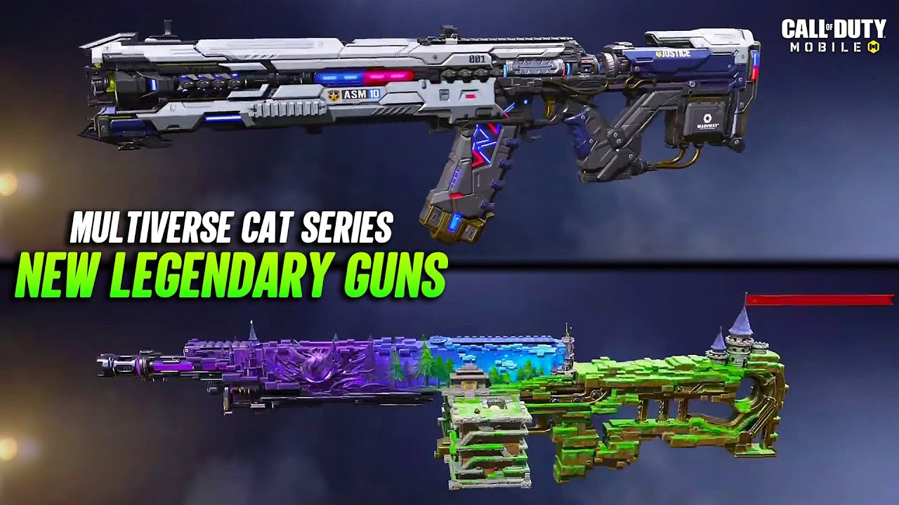 New Weapon Series "Multiverse Cat" Legendary Guns CODM - Gameplay ...