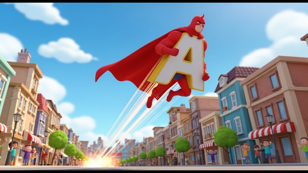 ABC Superhero Adventure | Nursery Rhyme Song for Kids - YouTube