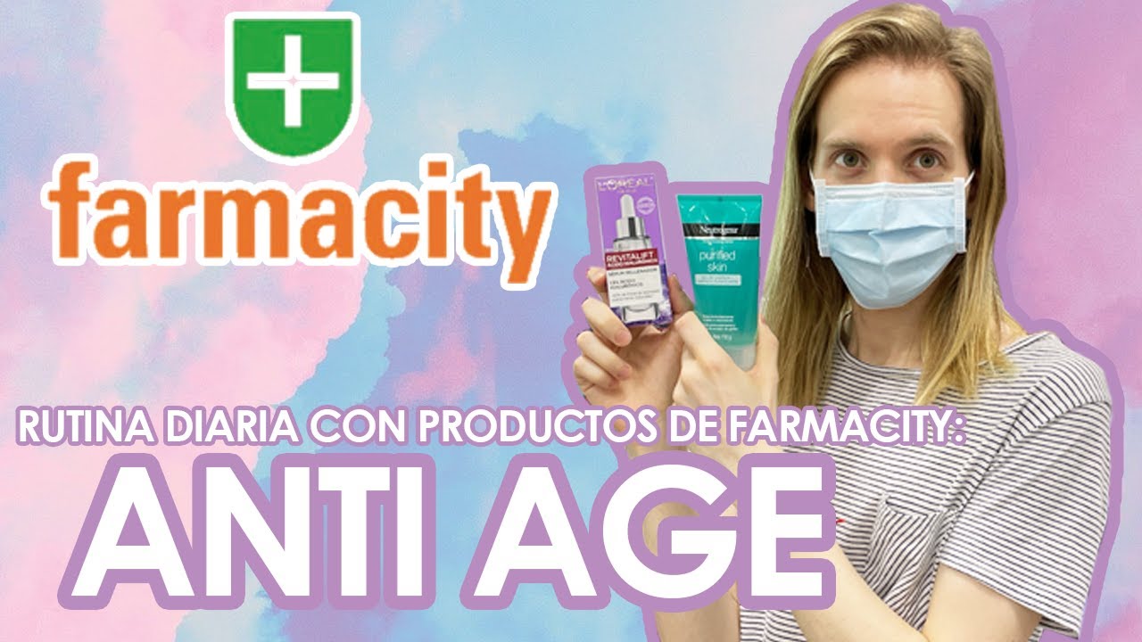 RUTINA ANTI AGE con productos de Farmacity - YouTube