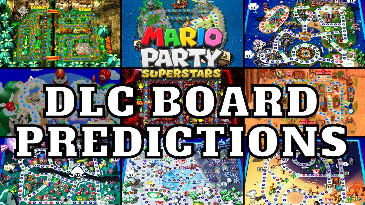 DLC Board Predictions – Mario Party Superstars - YouTube