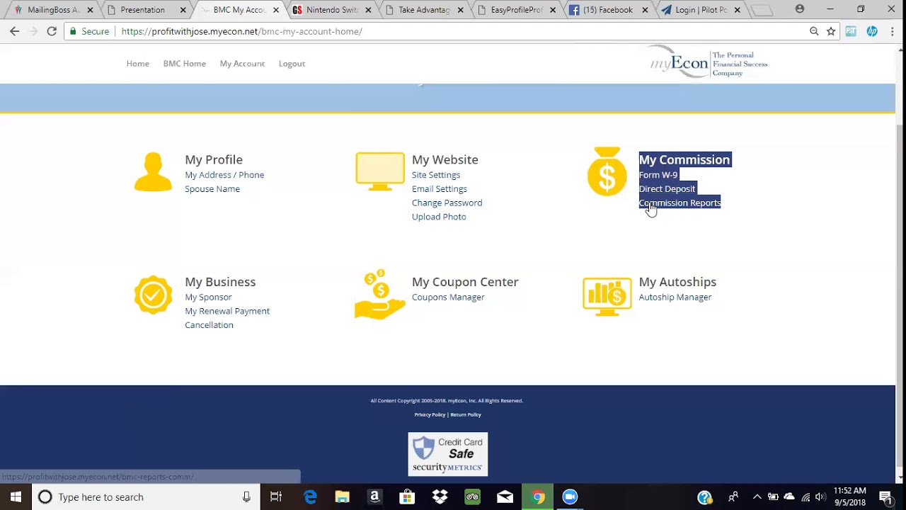 my econ new members first steps - YouTube