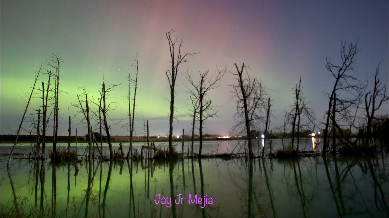 Northern Lights Over Roberts, Wisconsin September 16, 2024 - YouTube