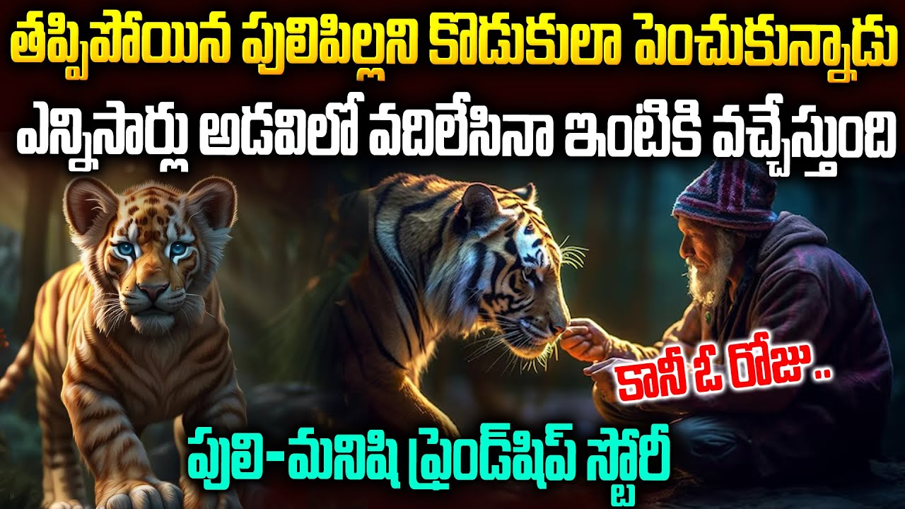 తప్పిపోయిన పులిపిల్లని కన్నబిడ్డలా పెంచుకున్నాడు: కానీ ఒకరోజు?? | IFS ...