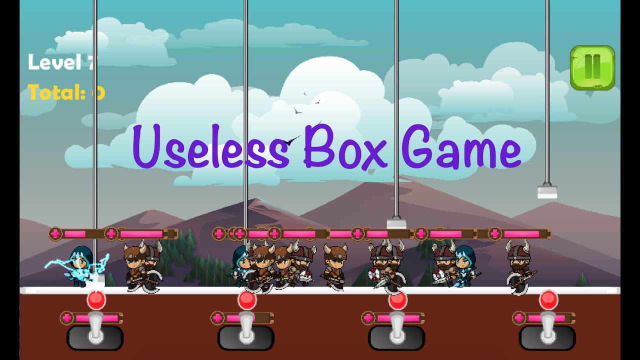 Useless Box Game - YouTube