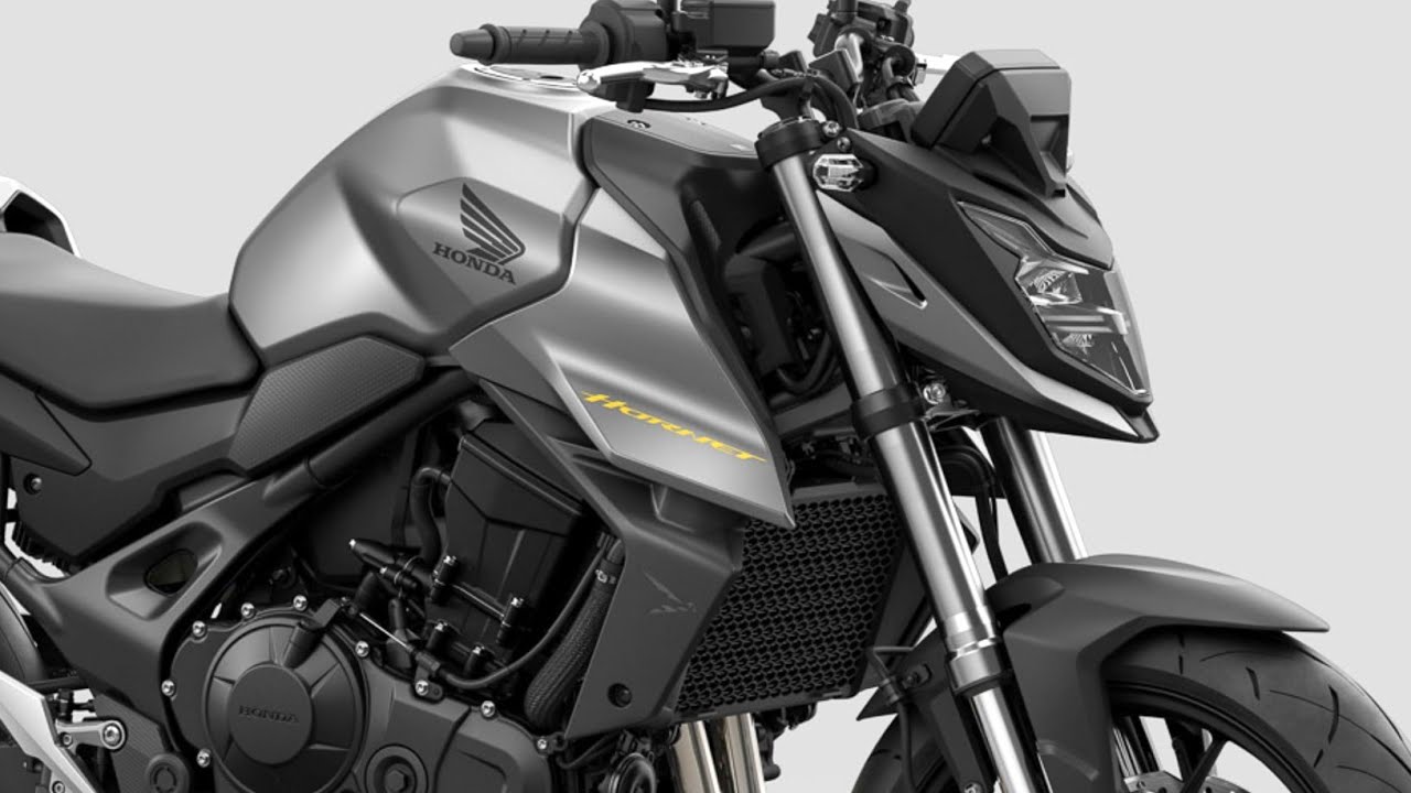 Honda Cb750 Hornet 2023 Exhaust Sound, SC Project Exhaust SC1R - YouTube