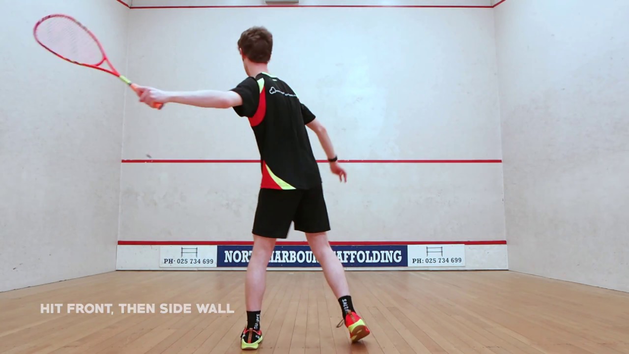 Squash Figure of 8 Volleys - YouTube
