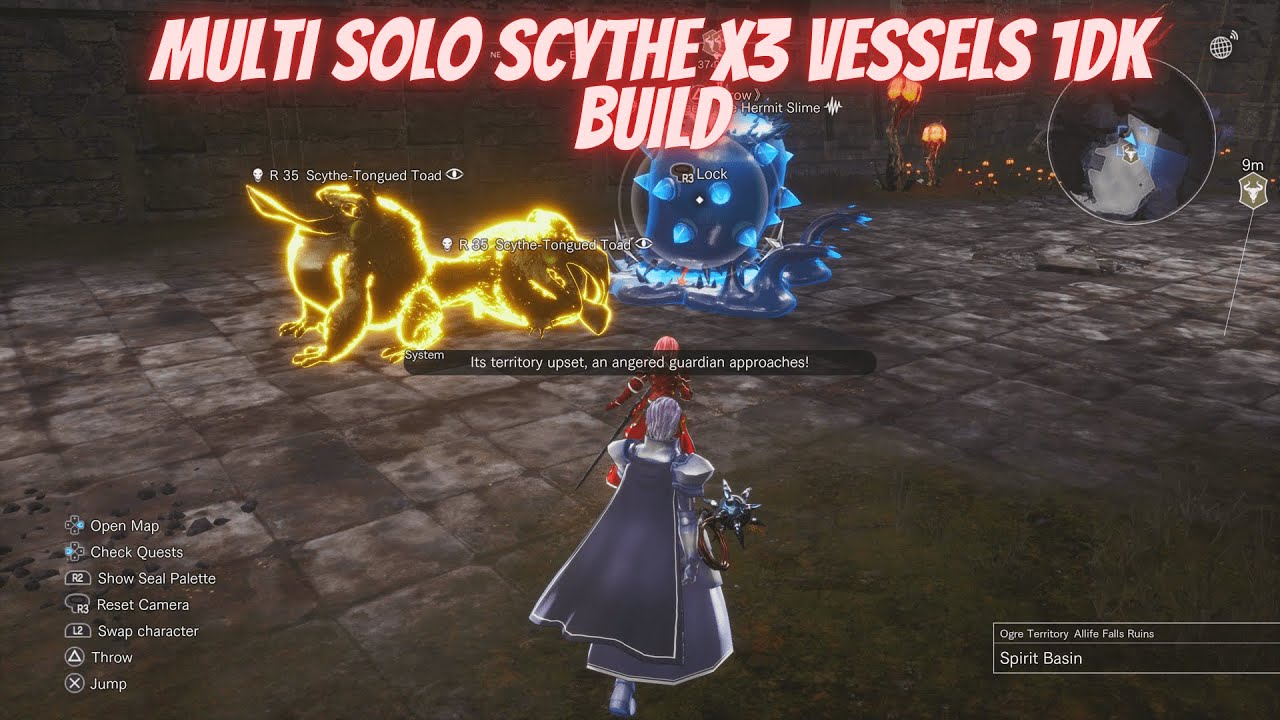 Sword Art Online Last Recollection Multi Solo Scythe Vessels x3 One ...