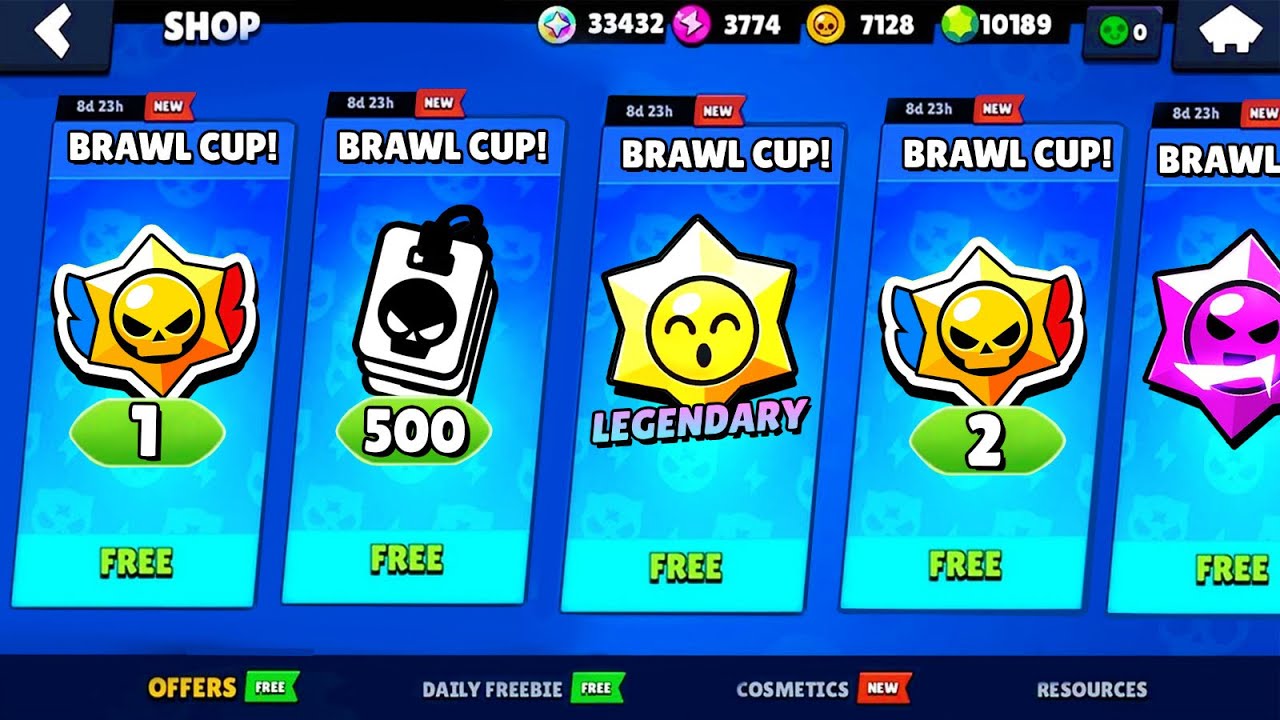 NEW GIFT 🎁 BRAWL CUP REWARDS FOR EVERYONE IN BRAWL STARS! - YouTube