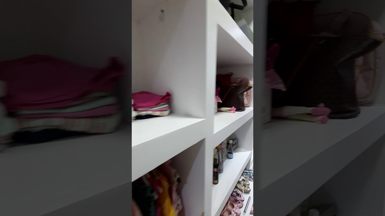 Closet de gesso acartonado, gavetas e sapateiras em mdf - YouTube