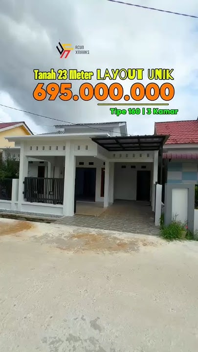 Tanah Panjang dengan Layout yg unik.lokasi Jl Danau Sentarum PONTIANAK.LT 9 x 23 Type 160 3 ...