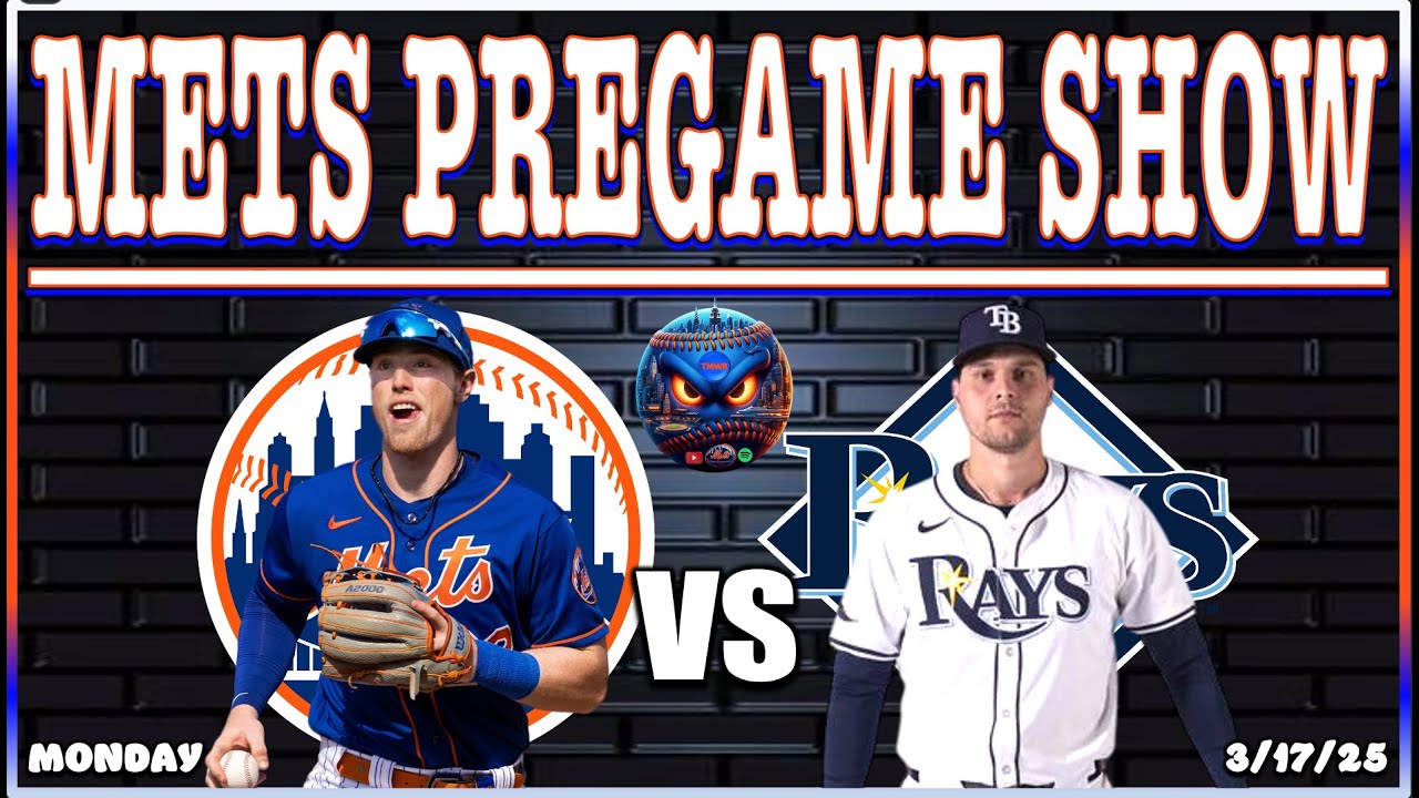 Mets PreGame Show | Mets vs Rays | New York Mets | Mets Game | Mets ...