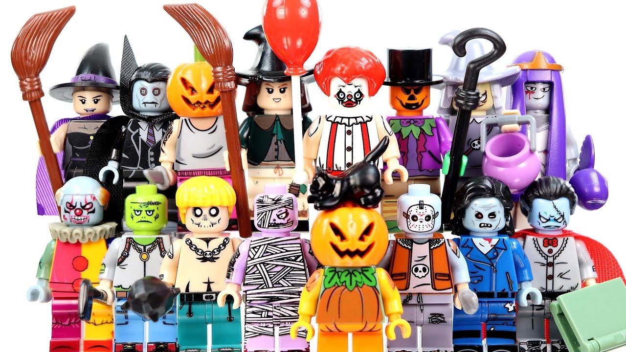 IT Pennywise The Clown Vampire Zombie Mummy & Pumpkin Halloween Series ...