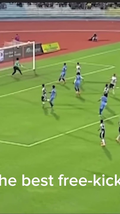 The free-kick that broke physics - YouTube