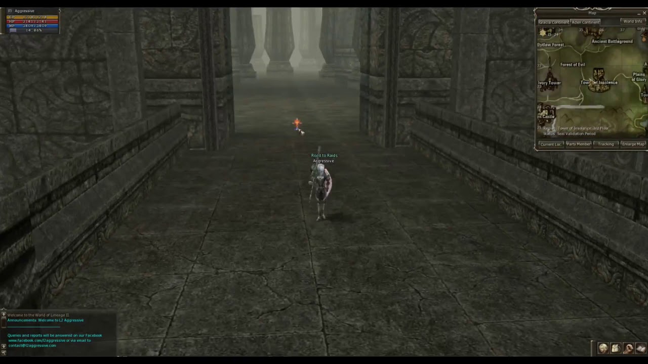 Road to Death Lord Hallate Lv73 - Aggressive Lineage 2 High Five 👽 ...