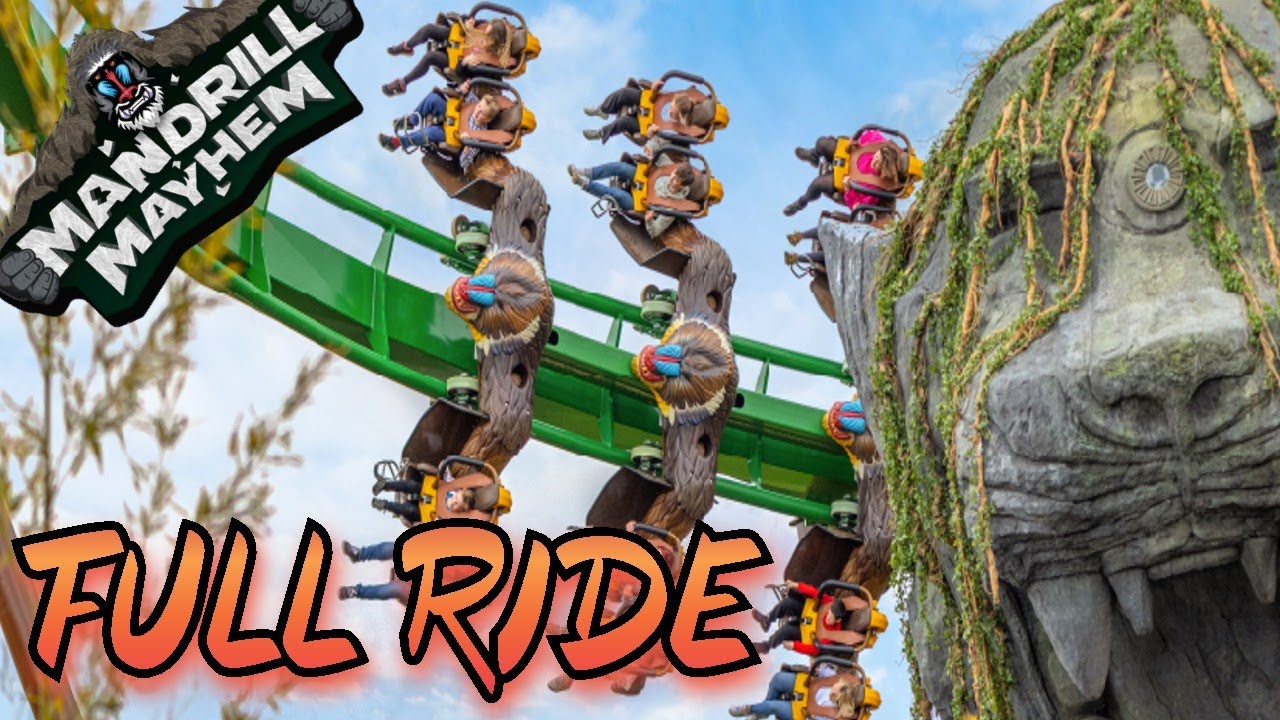 Mandrill Mayhem POV Chessington World Of Adventures - YouTube