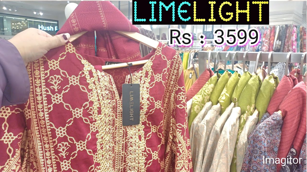 Limelight New Pret Collection 🔥|| New Designs || Limelight Sale - YouTube