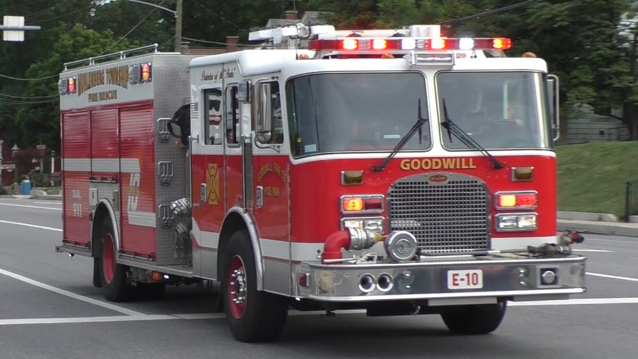 Goodwill Fire Company Engine 10 Responding 6/12/19 - YouTube