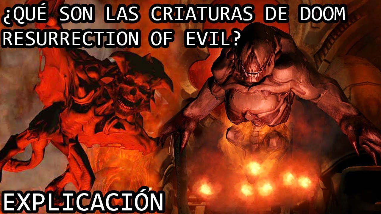 ¿Qué son las Criaturas de Doom Resurrection of Evil? | Todos los ...