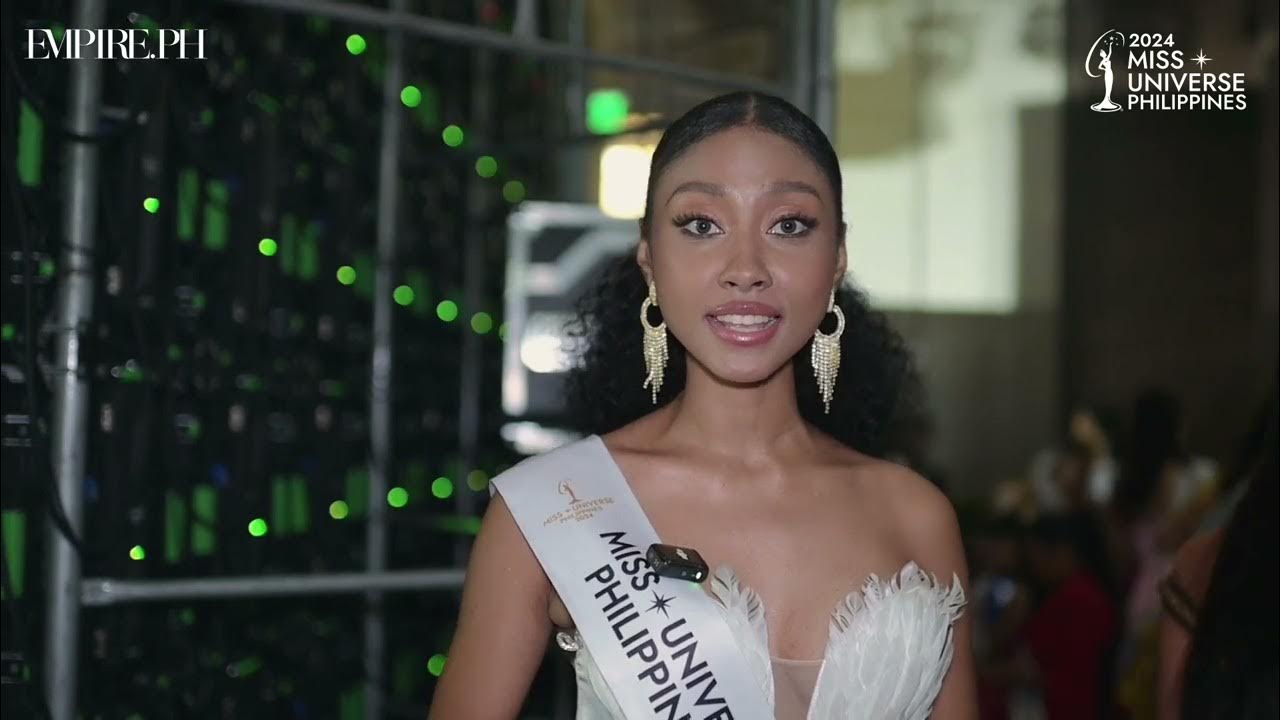 QUEZON CITY - Lorraine Ojimba | Press Presentation Interview | Miss Universe Philippines - YouTube