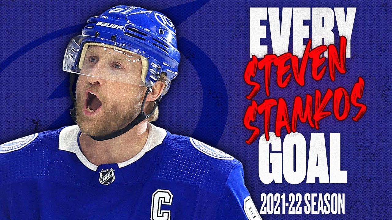 Every Steven Stamkos Goal From The 2021-22 NHL Season - YouTube