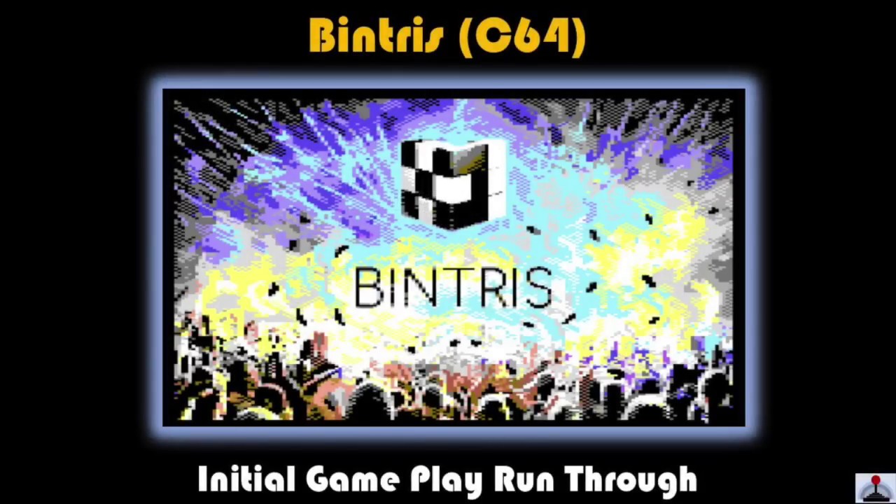 Bintris (C64) - Initial Play Through - YouTube