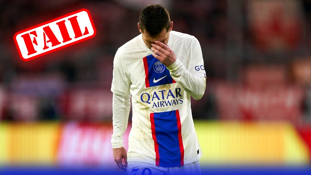 Messi and PSG's Champions League Dreams Dashed in Shocking Upset ...