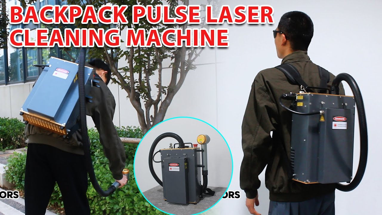 300W backpack laser cleaning machine: machine details and application ...