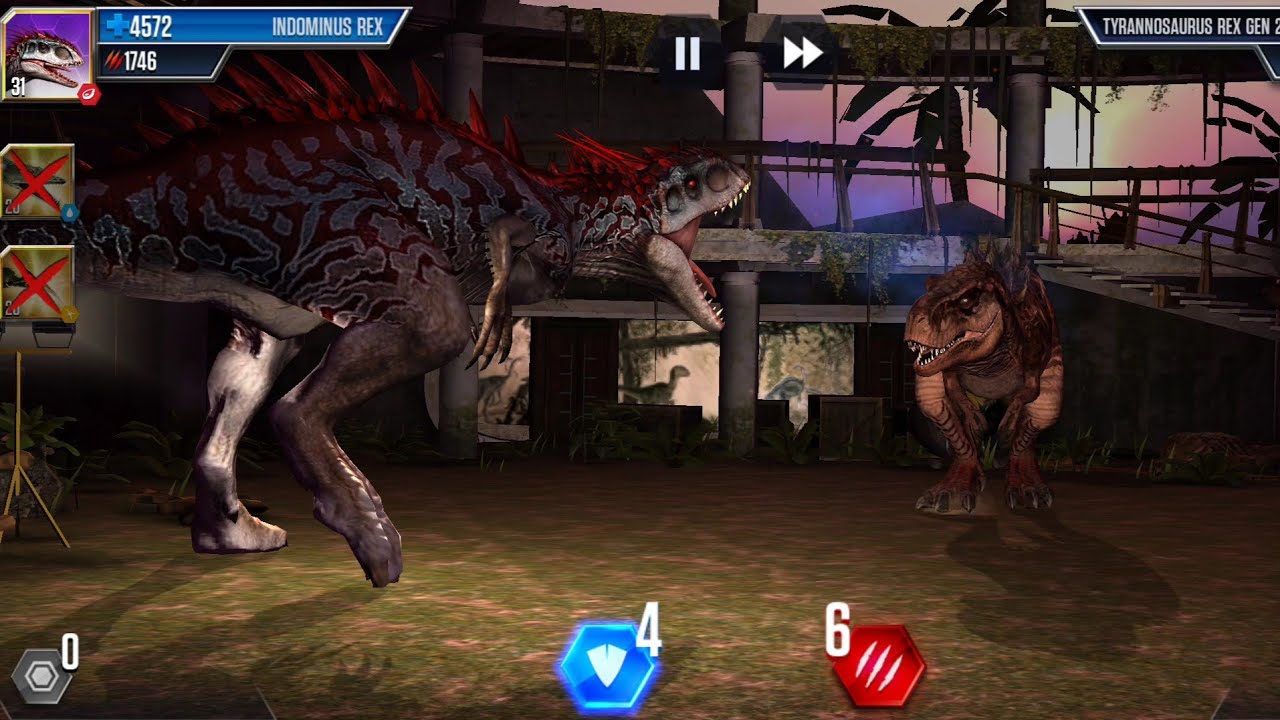 Indominus Rex vs VIP Dinosaurs! | Jurassic World The Game Ep-343 - YouTube