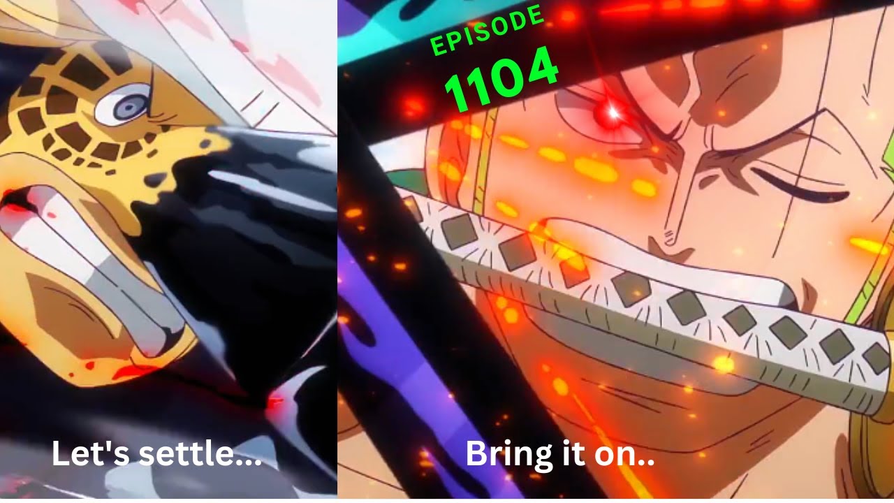 Zoro vs Awakened Kaku. One Piece Episode 1104 [4K 60FPS]. ONE PIECE ...