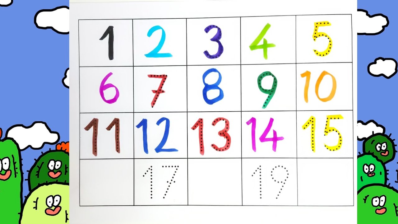 🚀 Exploring the Galactic Numbers: 1 to 20 Quest! 🌌💫 #KiddosTV #123 ...